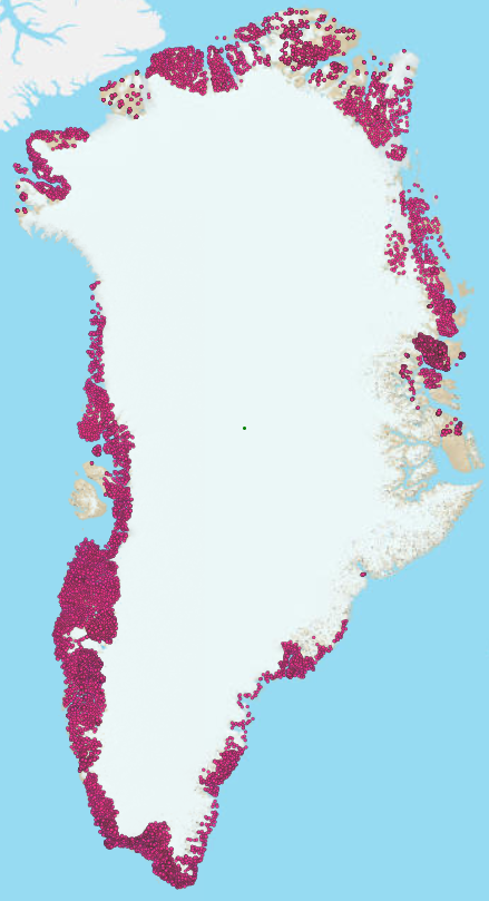Geochemical analyses of Stream sediment samples from Greenland